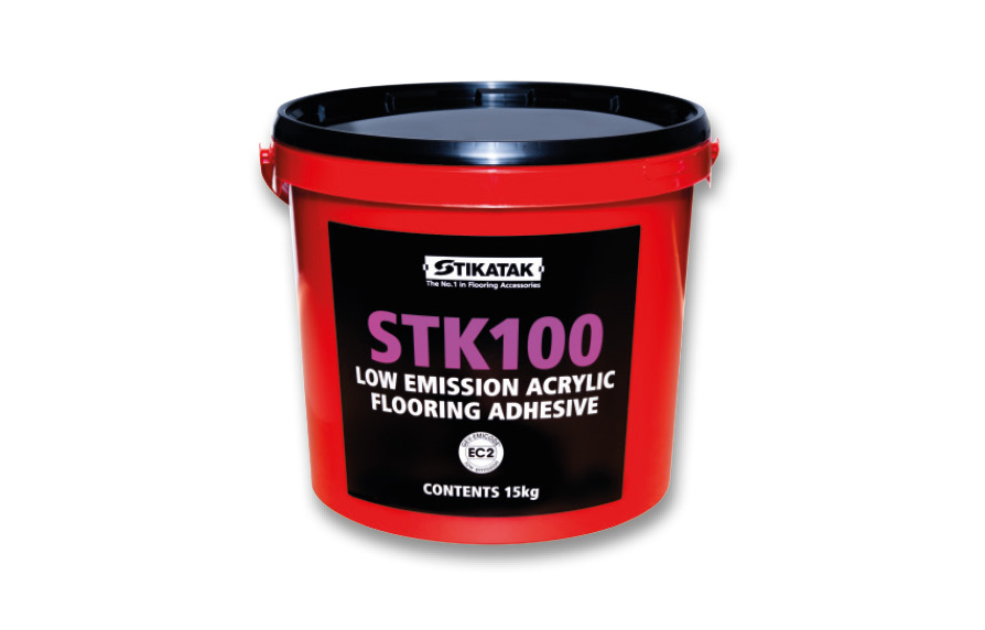 Low Emission Acrylic Flooring Adhesive STK100 | Interfloor