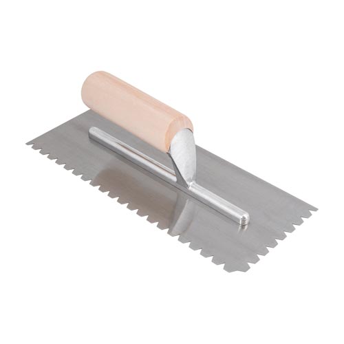 6mm FLAT TOP V NOTCH TROWEL | Interfloor